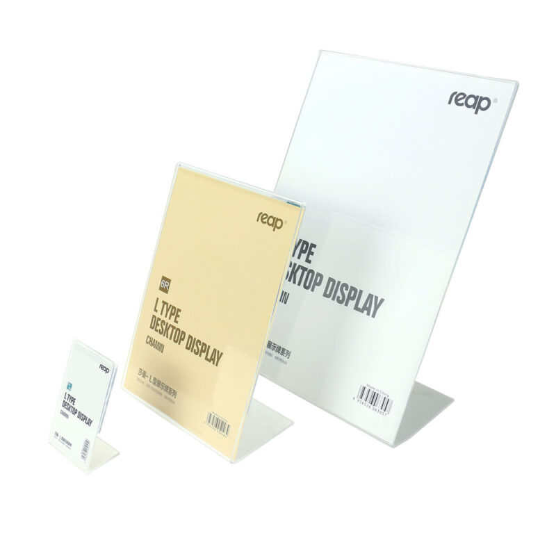 Acrylic Table Display Stand - Name & Sign Holders | Floor sign holders ...